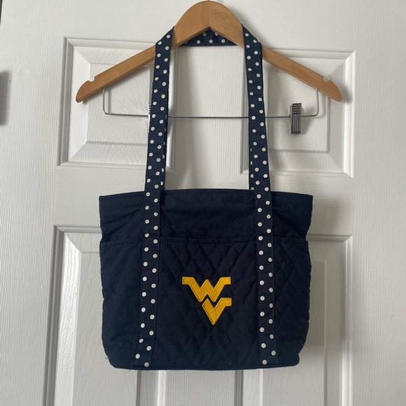 Bags | Wvu Mountaineers Quilted Mini Tote Bag | Poshmark